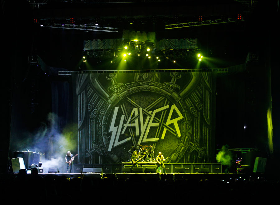 Slayer na Arena Anhembi - LPL Professional Lighting